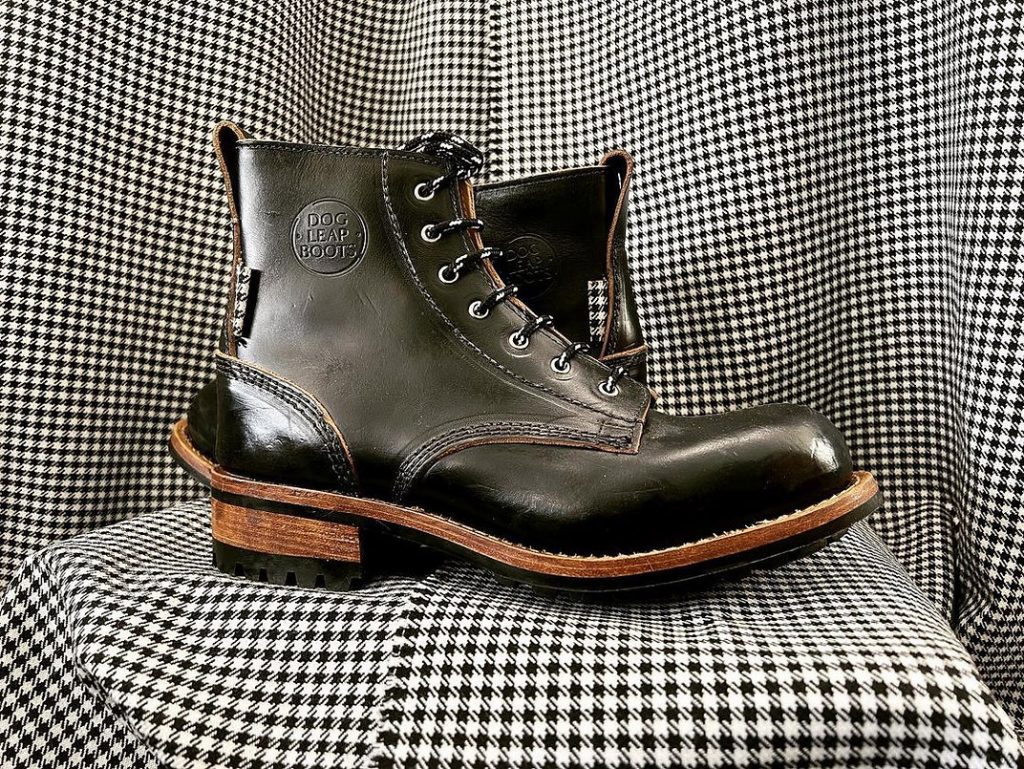 Handmade leather boots - Dog Leap Boots UK